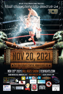 Thai Championship Boxing Presents: TCB-24 ** Reserved Seating ...