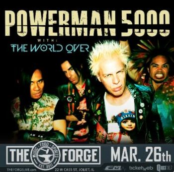 Powerman 5000 - Joliet, IL - 2022-03-26 @ 2022-03-26