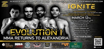 Ignite Presents: Evolution I - Live MMA Returns to Alexandria ...