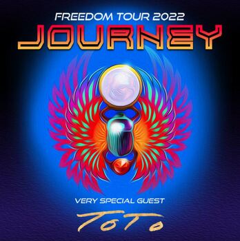 Journey: Freedom Tour 2022 with very special guest Toto - Saint Paul ...