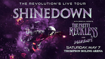 Event Rescheduled: Shinedown: the Revolution's Live Tour - Knoxville ...