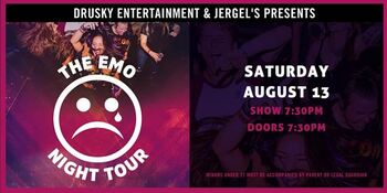 The Emo Night Tour - Warrendale, PA - 2022-08-13 @ 2022-08-13