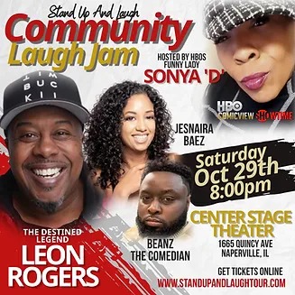 Community Comedy Jam! - Naperville, IL - 2022-10-29 @ 2022-10-29