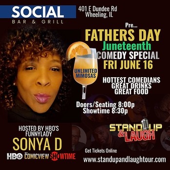 Pre Fathers Day - Juneteenth Weekend Comedy Jam - Wheeling, IL - 2023 ...
