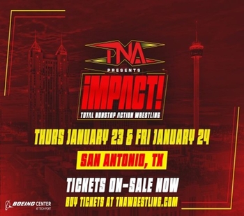 Total Nonstop Action - TNA Impact! - San Antonio, TX - 2025-01-23 ...
