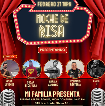 Noche de Risa - San Antonio, TX - 2025-02-21 @ 2025-02-21