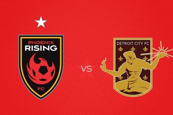 Phoenix Rising FC - USL Championship vs Detroit City FC - Phoenix, AZ ...
