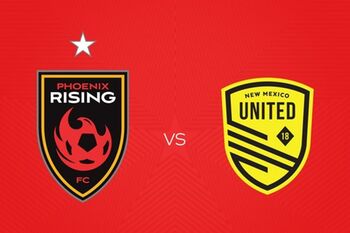 Phoenix Rising FC - USL Championship vs New Mexico United - Phoenix, AZ ...
