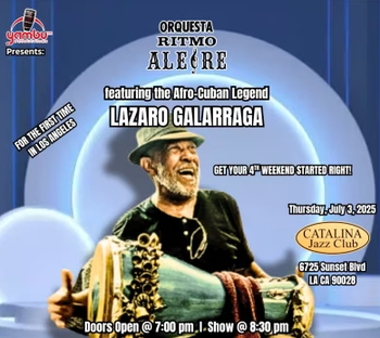 Afro Cuban Legend Lazaro Galarraga - Los Angeles, CA - 2025-07-03 @ 2025-07-03