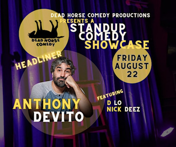 Live Comedy Starring Anthony DeVito - Arlington, VA - 2025-08-22 @ 2025-08-22