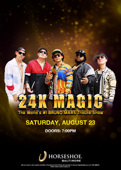 24K Magic - Bruno Mars Tribute - Baltimore, MD - 2025-08-23 @ 2025-08-23