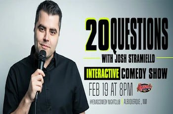 Standup Comedy With Josh Stramiello At Hyenas - Albuquerque, NM - 2026 ...